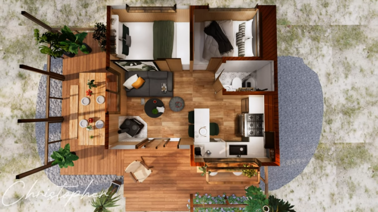 20 Sqm Dreamy Tiny House - Life Tiny House