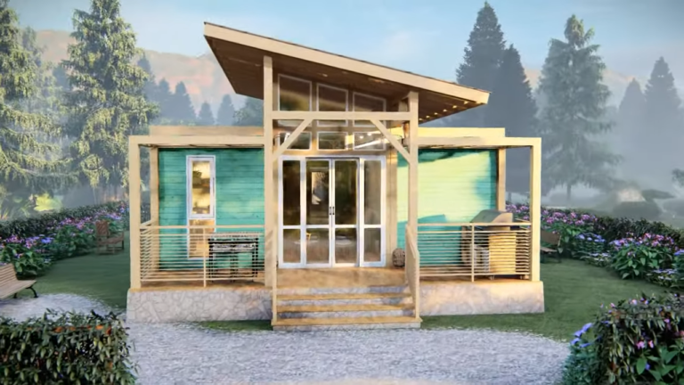 58 Square Meters Compact Tiny House Design - Life Tiny House