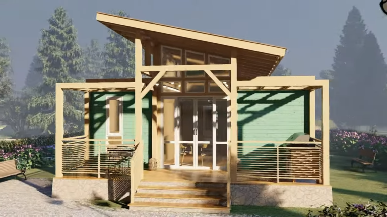 58 Square Meters Compact Tiny House Design - Life Tiny House