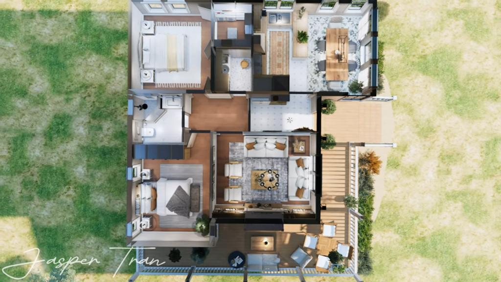 Comfortable and Peaceful Tiny House Design - Life Tiny House