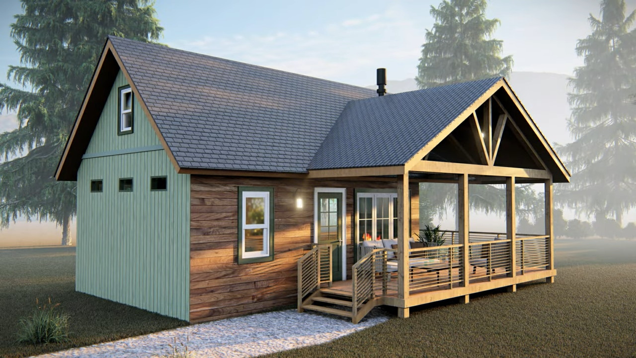 Cozy Countryside Tiny House Idea - Life Tiny House