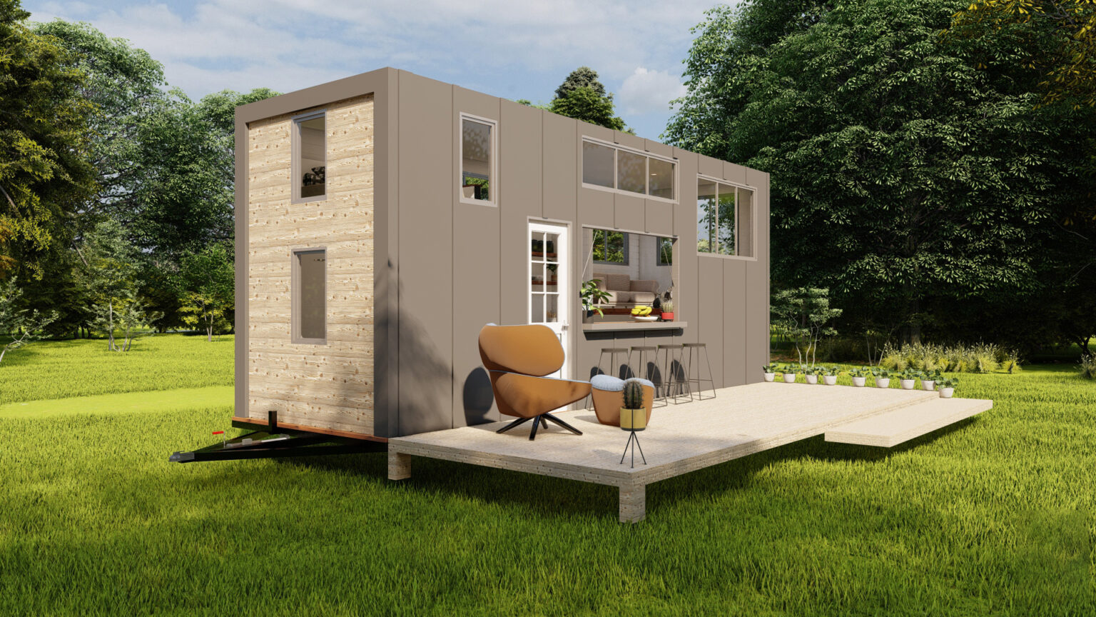 Small But Cute Tiny House - Life Tiny House