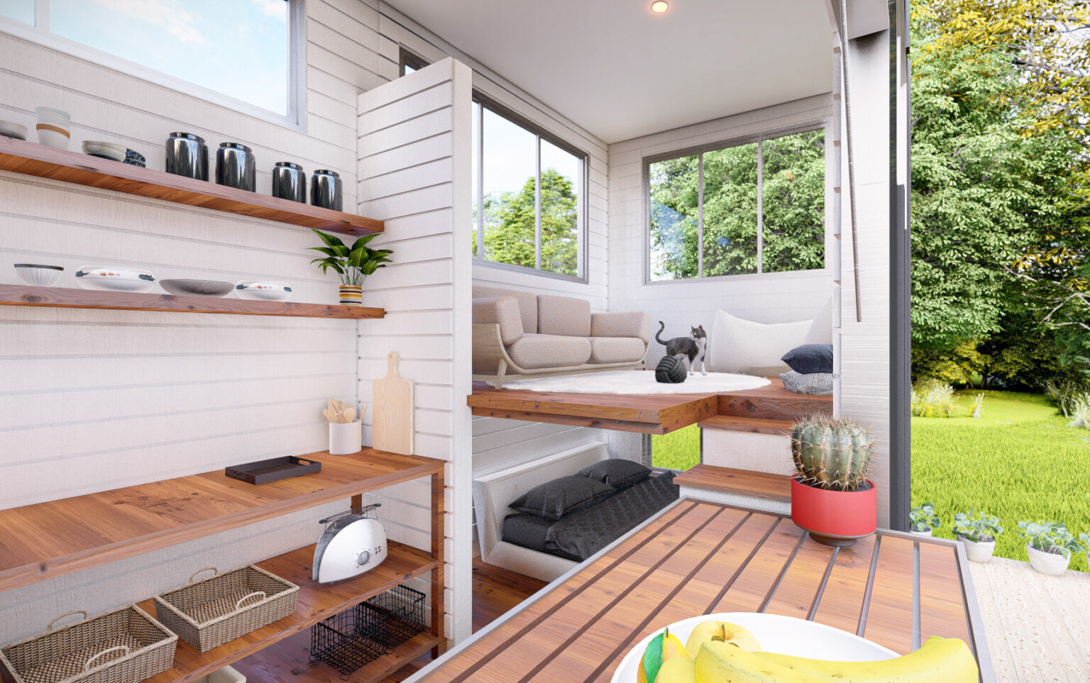 Small But Cute Tiny House - Life Tiny House