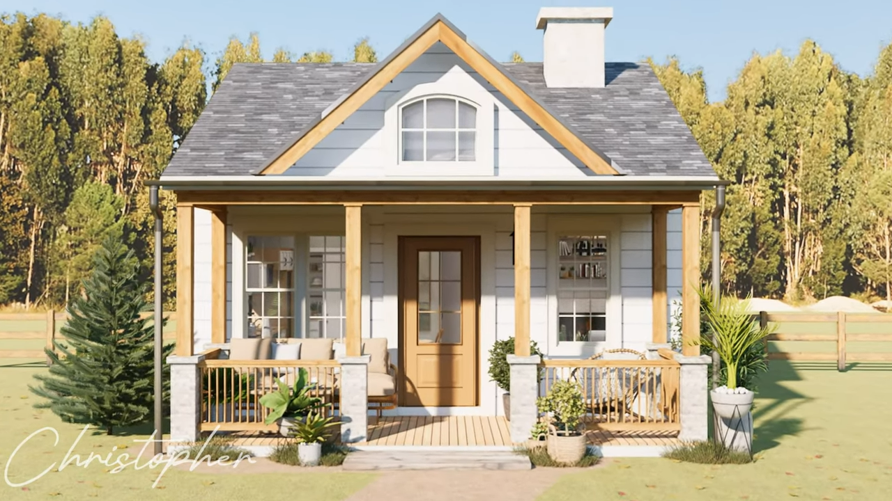 54 Sqm Fantastic Tiny House Design - Life Tiny House