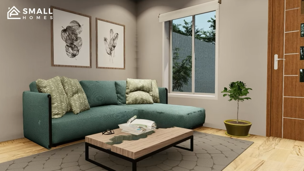 90 Sqm House Designed for Comfortable Living - Life Tiny House