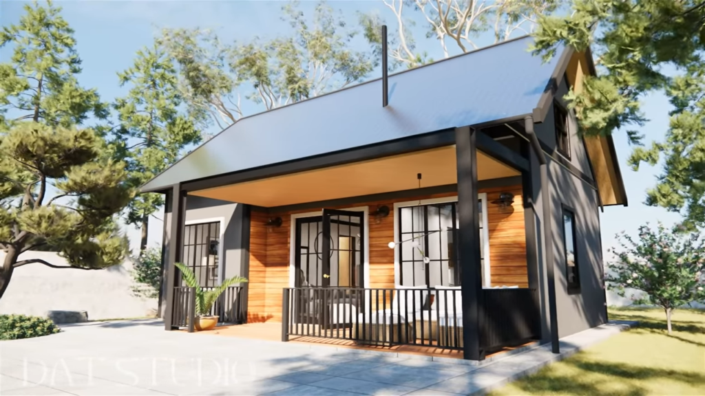 Adorable Two Bedroom Tiny House - Life Tiny House
