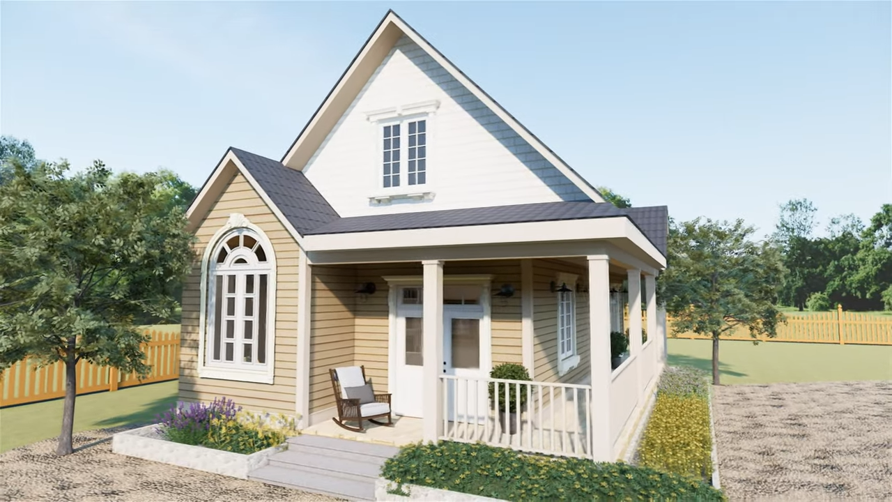 Cleverly Designed Tiny Summer House - Life Tiny House