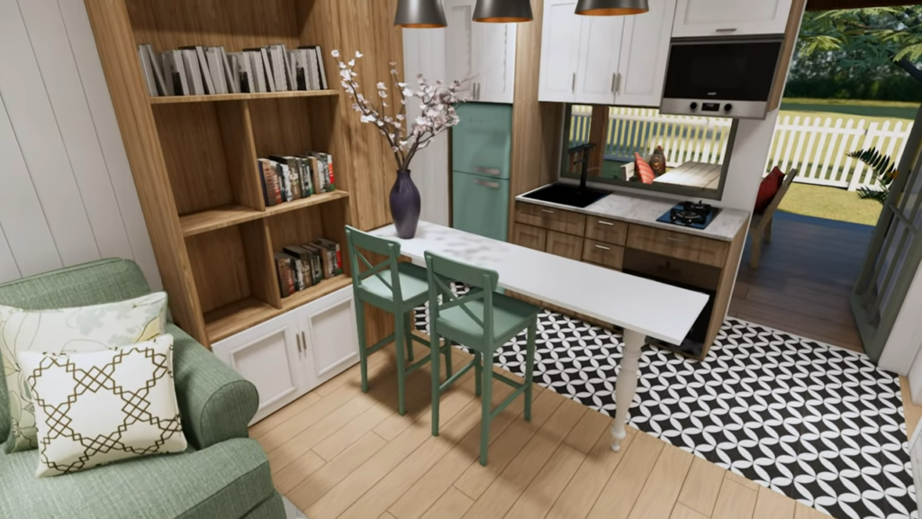 Cozy 42 Square Meter Tiny House Idea - Life Tiny House