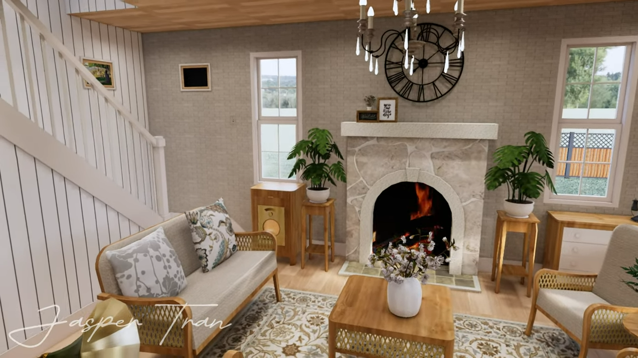 Cute Tiny House in Craftsman Style - Life Tiny House