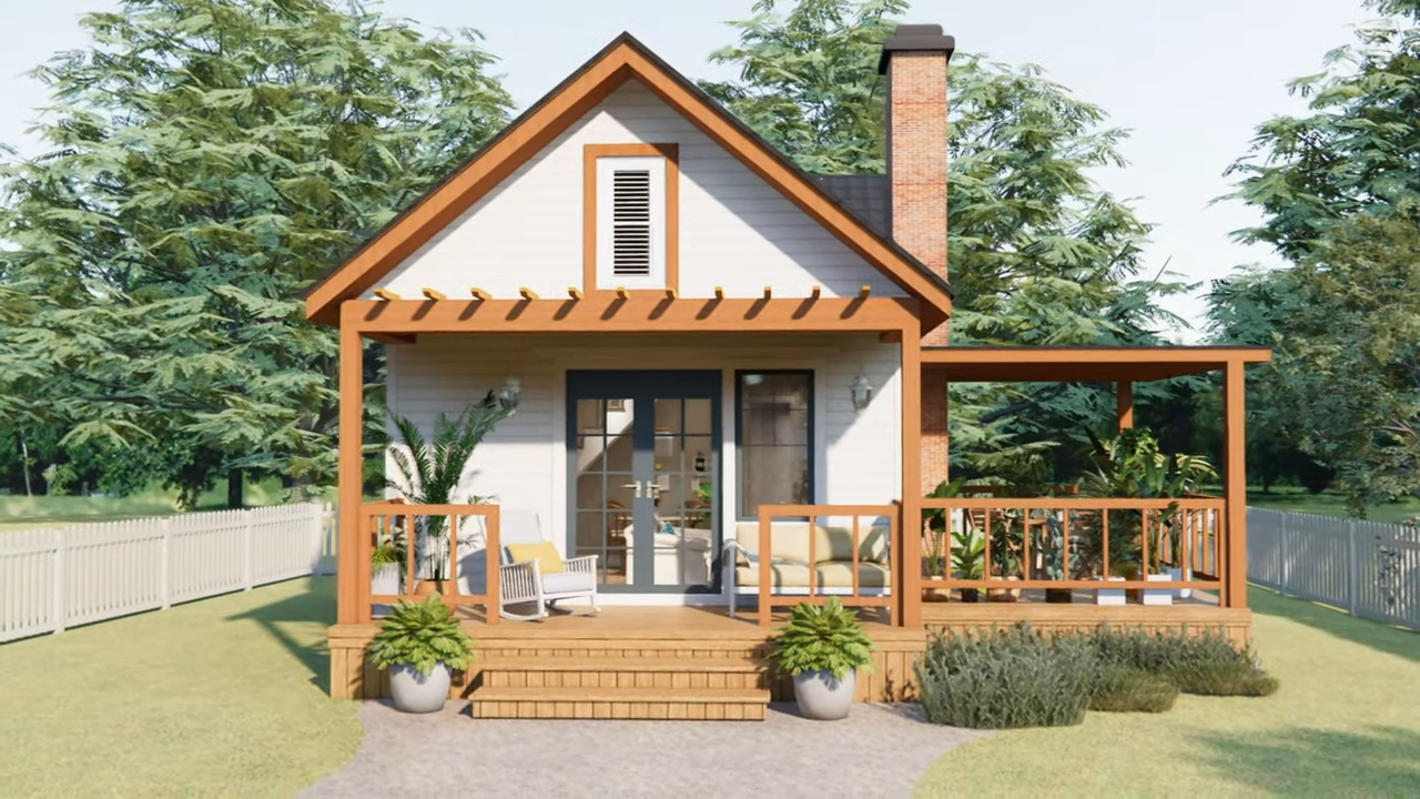 Perfectly Beautiful Two Bedroom Tiny House - Life Tiny House