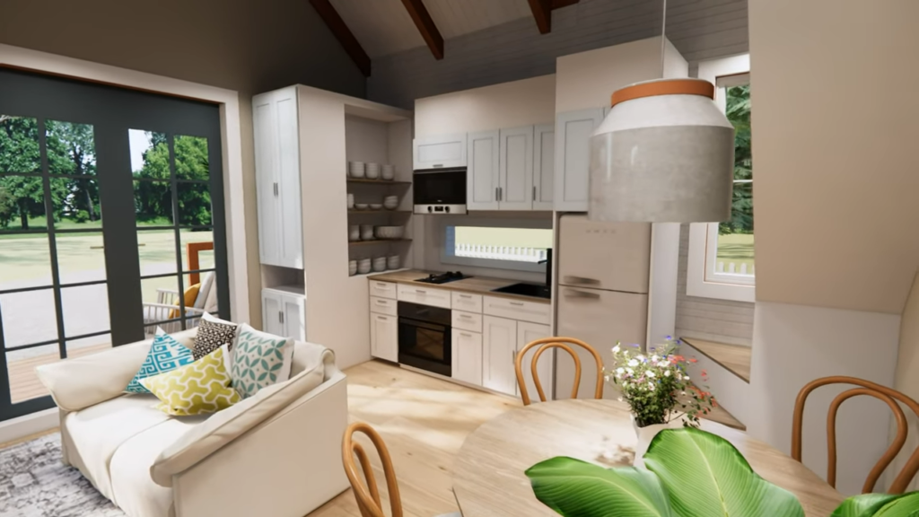 Perfectly Beautiful Two Bedroom Tiny House - Life Tiny House