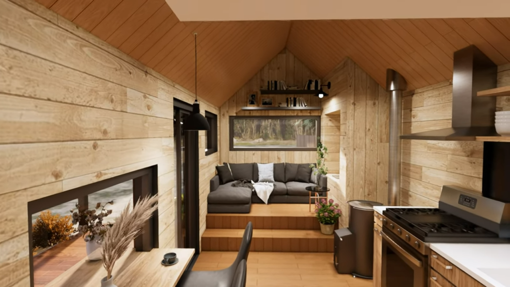 Tiny House With Extremely Smart Layout - Life Tiny House