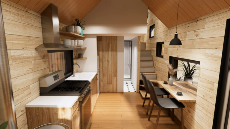 Tiny House With Extremely Smart Layout - Life Tiny House
