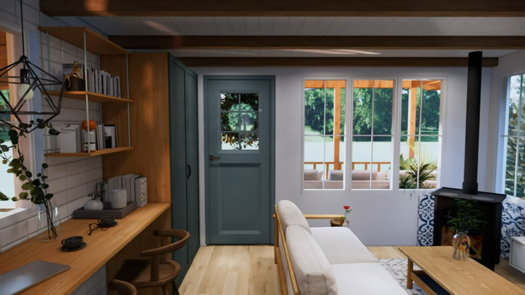 Wonderful Wooden 40 Sqm Tiny House - Life Tiny House