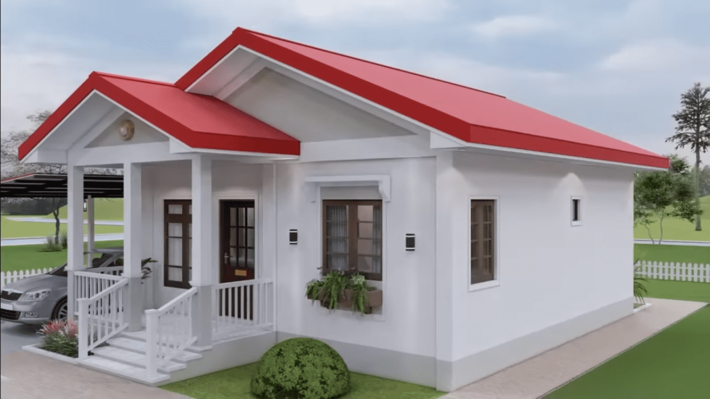 72 Square Meters Bungalow House Design - Life Tiny House