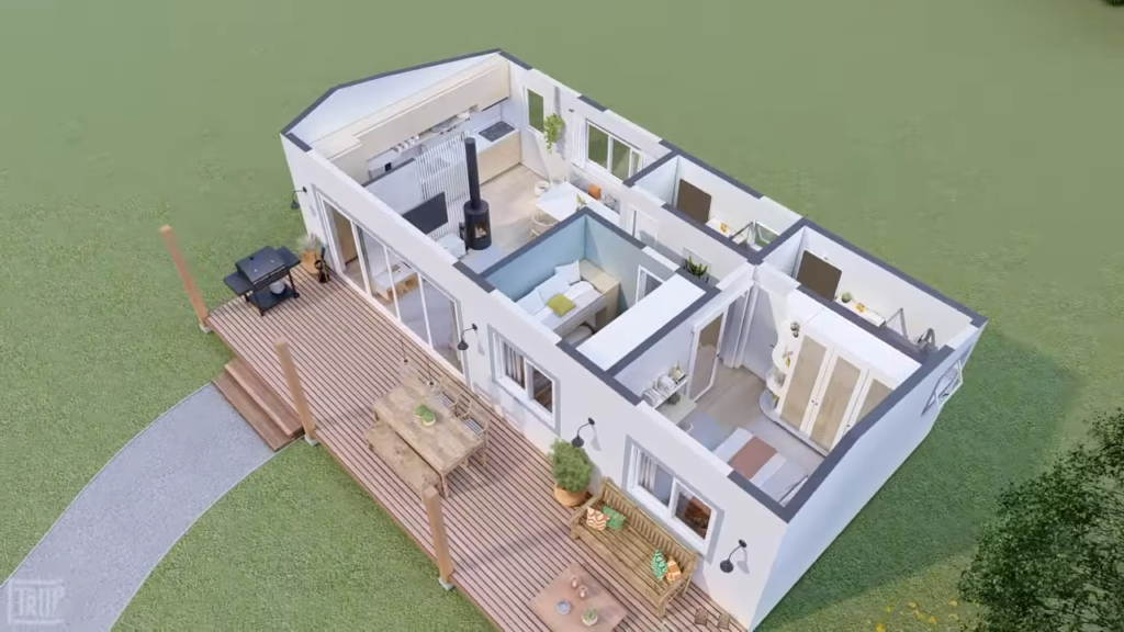 A House Designed to Come into Direct Contact with Nature - Life Tiny House