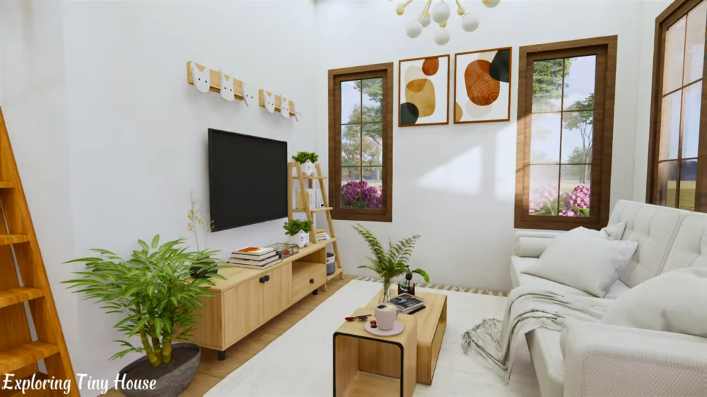Loft Design Tiny House 6x6M - Life Tiny House