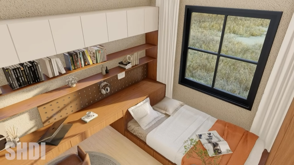 Elegant House Design With Automatic Opening Roof - Life Tiny House