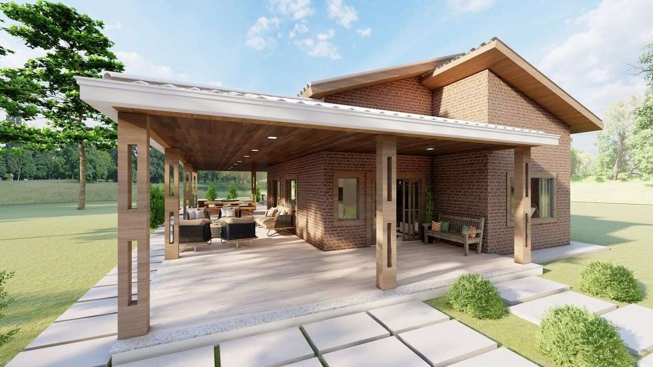 Gorgeous Rustic Brick House - Life Tiny House