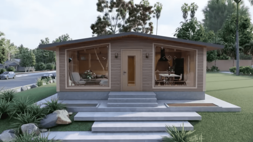 Tiny House Floor Plan Design with Modern Design - Life Tiny House