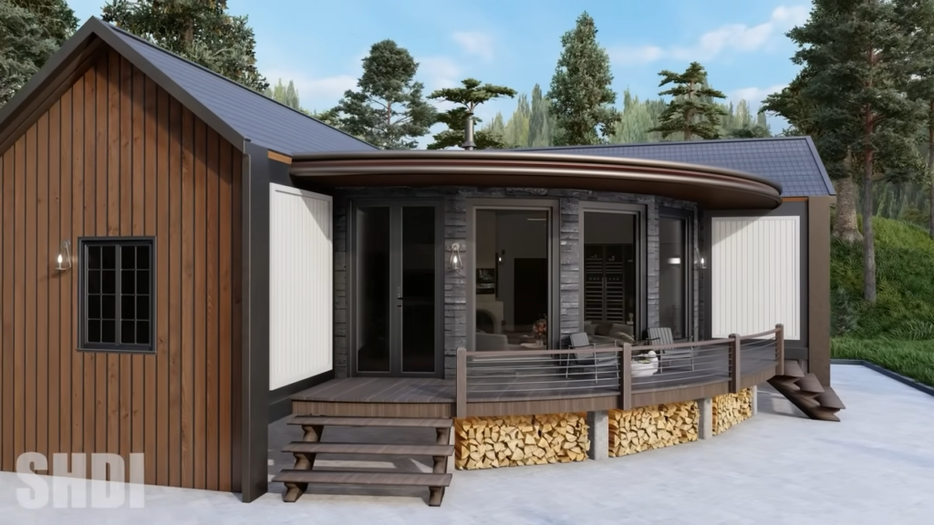 V Shaped Tiny House Floor Plan - Life Tiny House