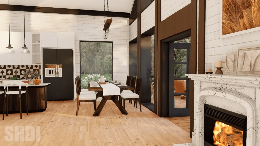 Beautifully Designed Floor Plan 12x12 M - Life Tiny House