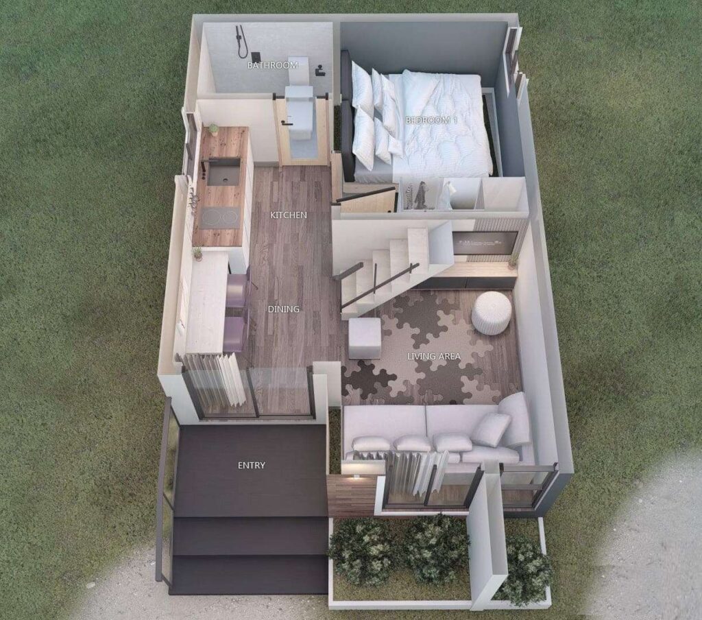 Elegant Tiny House Design Floor Plan Life Tiny House
