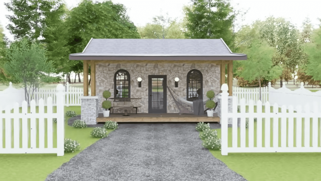 Cute Little Stone House - Life Tiny House